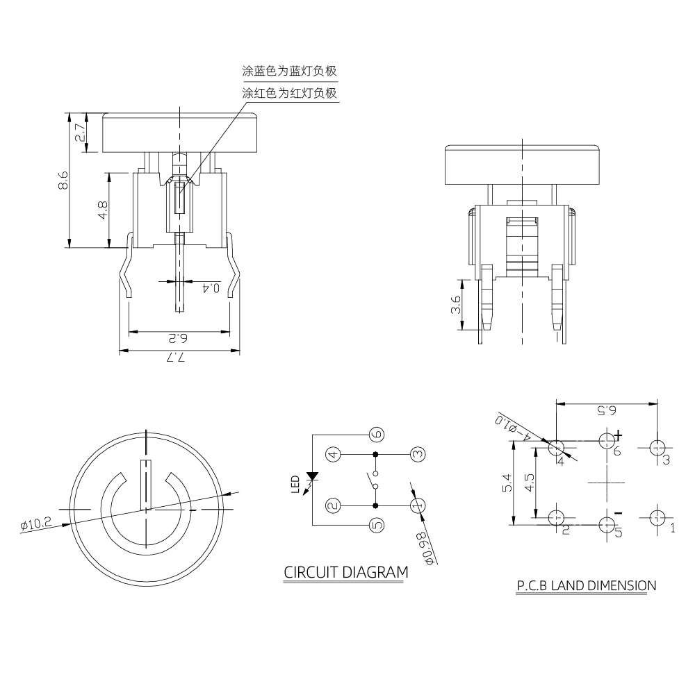 Tact Switch LED Series LS642 China Manufacturers - - Yueqing Kejian ...