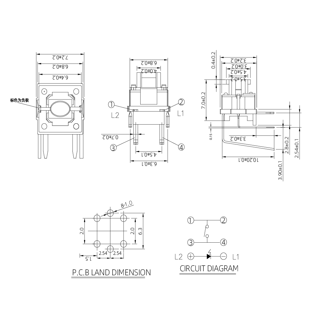 Tact Switch LED Series LS636 China Manufacturers - Yueqing Kejian ...