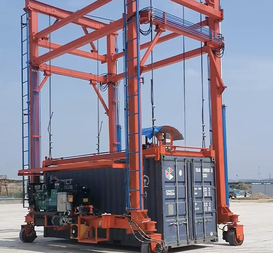 Tire type container handling machine China Manufacturers - Shandong ...