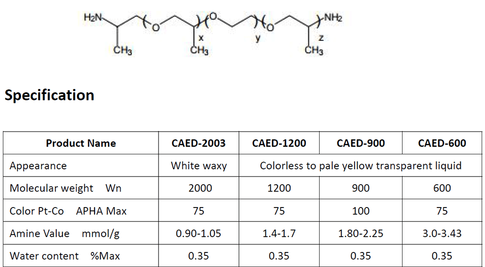 Polyether Amine ED Series - Yangzhou Chenhua New Material Co., Ltd.