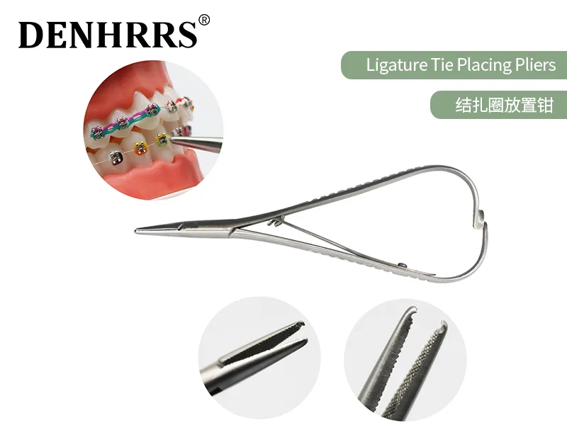 Ligature Tie Placing Pliers