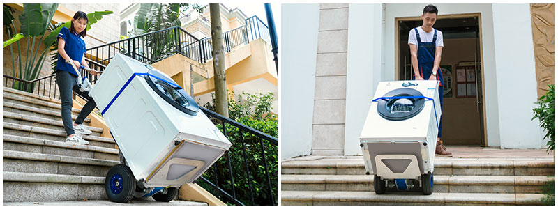 How to move a washing machine up and down the stairs? Washers and ...