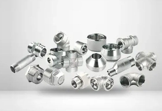 What are the common materials used for forged fittings and their key ...